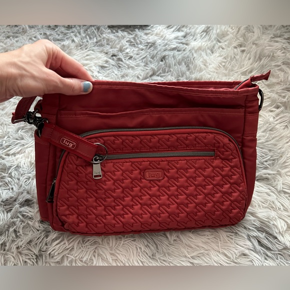 lug | Bags | Lug Purse Crimson Red | Poshmark